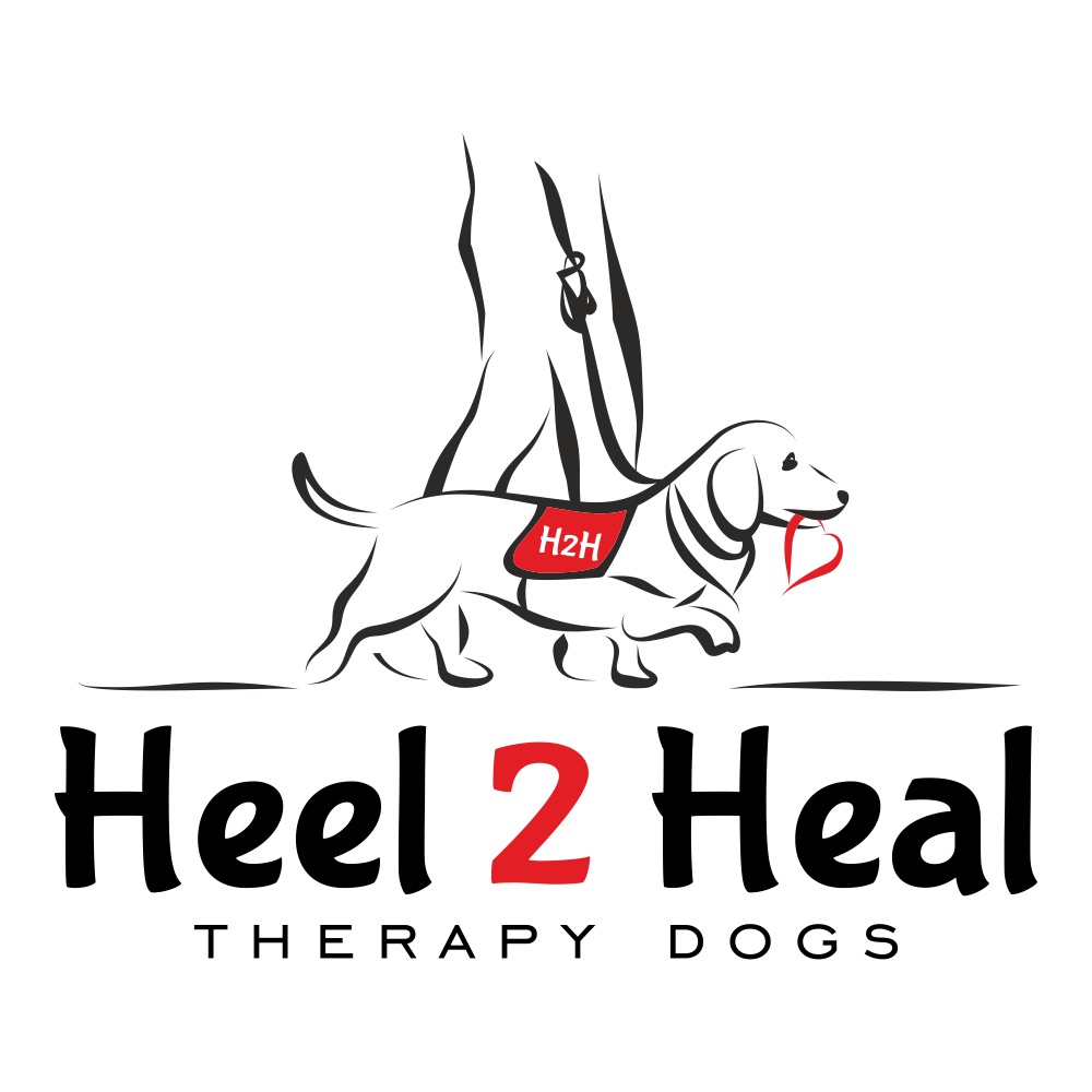 Heel 2 Heal – LOGO – Heel 2 Heal Therapy Dogs